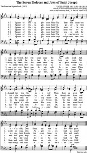 The Seven Sorrows and Seven Joys of Saint Joseph - Those Who Sing Well ...